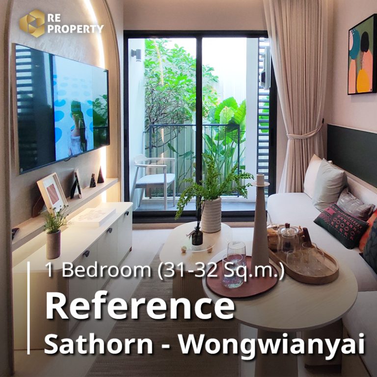 Elegant 1-Bedroom Unit at Reference Sathorn - Wongwianyai